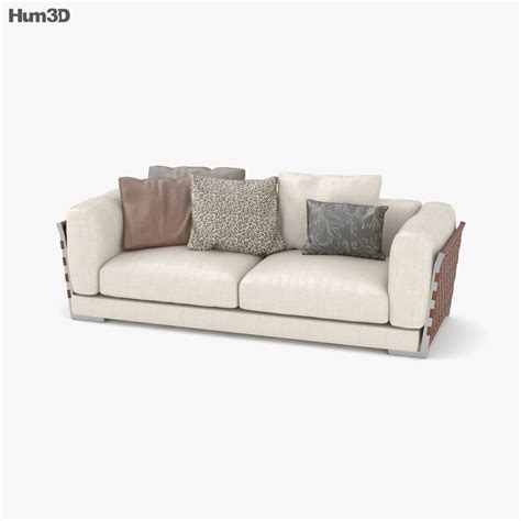 Flexform Cestone Sofa 3d Model Download Sofa On