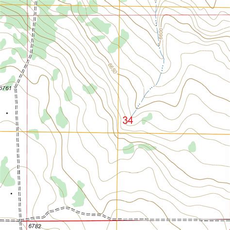 Vernon Az Fstopo Legacy Map By Us Forest Service Topo Avenza Maps