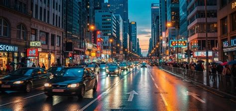 City Traffic Noise Sound Effect Urban Street Ambience Audio