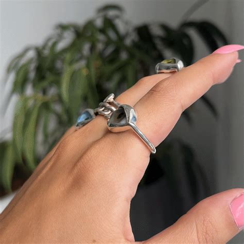 Dali Hand Painted Eye Ring Sz 55 Eyeba