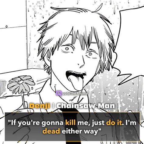 11 Powerful Chainsaw Man Quotes Hq Images Quote The Anime
