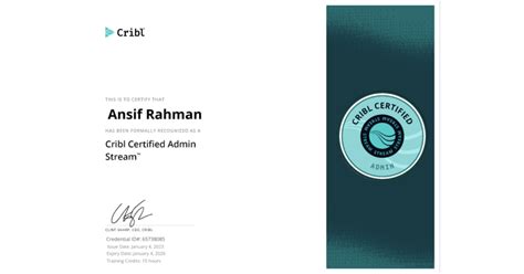 Level 2 Cribl Certified Observability Engineer Ccoe Stream Admin