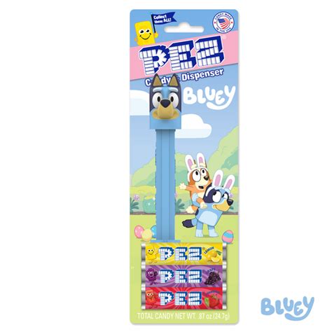 Bluey Easter Pez Dispenser And Candy Bluey Pez Official Online Store Pez Candy