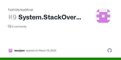 Systemstackoverflowexception · Issue 9 · Logosbible · Github