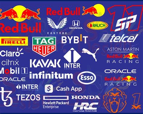 Redbull F1 Logos Etsy