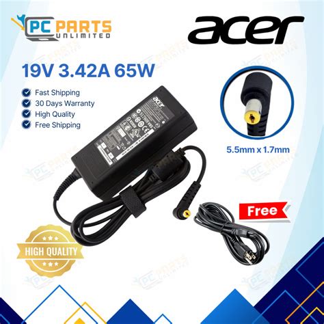 Charger Acer 19v 342a Aspire Laptop E1 E3 E5 Es Es1 Es14 R14 R11 Es 14