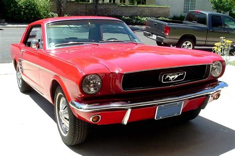 1966 Mustang Paint Colors