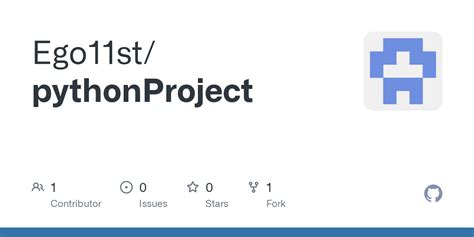 Github Ego11stpythonproject