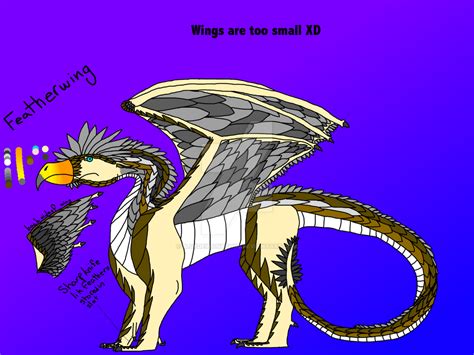 Featherwing Wings Of Fire Fan Tribe By Bluedeinonychus On Deviantart