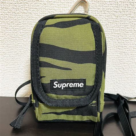 Yahooオークション 新品 Supreme Digital Camera Bag Olive Zebra 1
