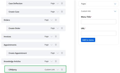What Is Menu Builder And How To Add A New Menu CRMJetty Documents