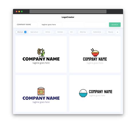 Rice Logo Design Create Your Own Rice Logos