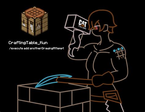 Crafting Table Kun Oc A Man With Many Talents A Man Who Can Create Reality Itself But With