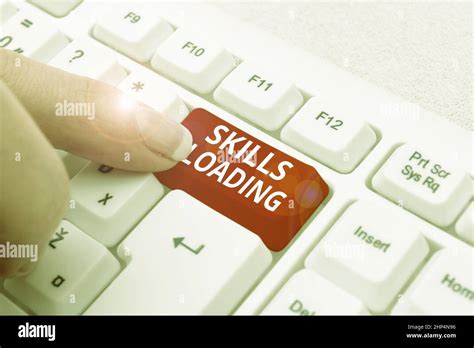 Inspiration Showing Sign Skills Loading Business Concept Points Out The Degree Of Difficulty