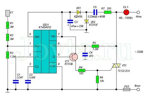 Understanding The Inner Workings Of A Touch Lamp A Schematic Breakdown