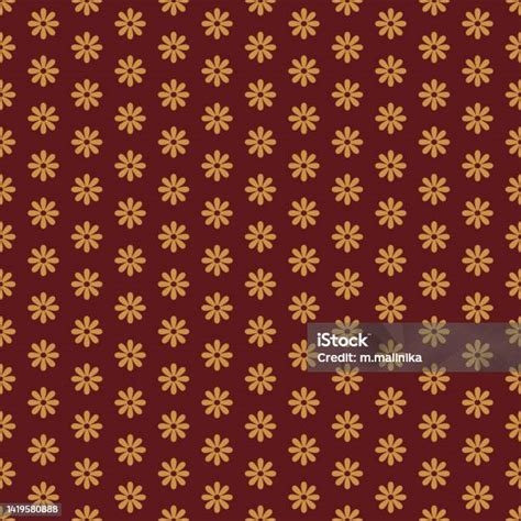 70 년대 이음새가 없는 패턴 칠십인 스타일의 복고풍 꽃 기하학적 매끄러운 배경 그루비 스크랩북 종이 오렌지 브라운 컬러 벡터 패턴 1960 1969 년에 대한 스톡 벡터