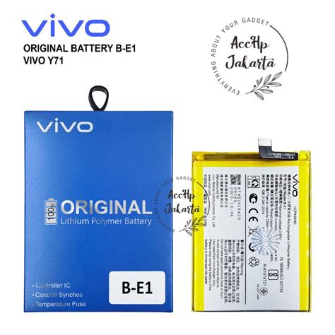 Jual BATTERY BATU BATRE BATRAI BATERAI Vivo Y BE Vivo Y B E ORIGINAL DISTRIBUTOR