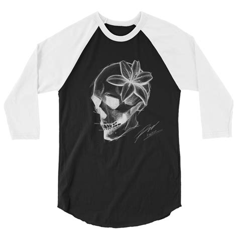 Black And White Skull Shirt