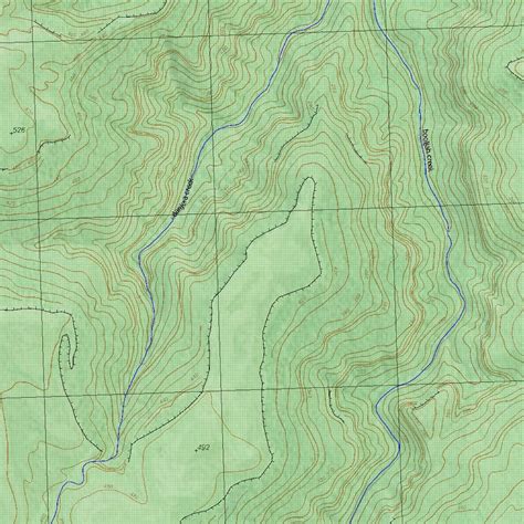 Getlost Map 8927 1n Sassafras Nsw Topographic Map V15 125000 By