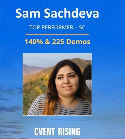 Thank You Cvent For This Recognition Immediately After My Return From