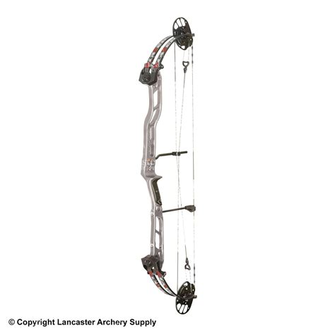 2021 Pse Lazer Target Compound Bow Platinum Titanium Finish For Sale