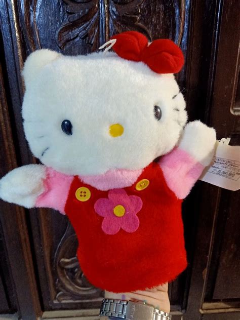 Hello Kitty Hand Puppet Hobbies And Toys Toys And Games On Carousell