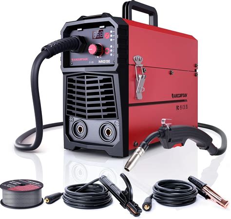 Arccaptain 130a Mig Welder 110v Flux Core Mig Welder Lift Tig Stick 3