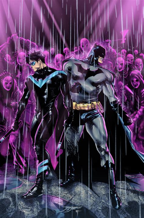 Batman And Nightwing By Mariano1990 On Deviantart