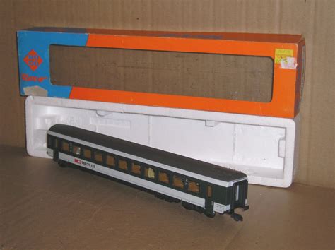 ec0214 “ho” roco 44472 swiss sbb ewiv b coach excellent used boxed