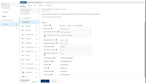 using api management policies to enforce access restriction policies