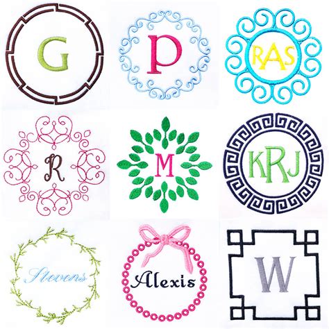 Monogram Border Design