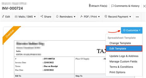 E Invoicing Functions Help Zoho Subscriptions E Invoicing Functions Help Zoho Subscriptions