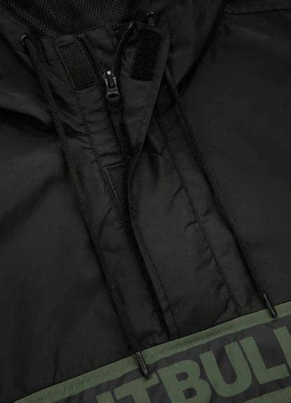 Pit Bull Mens Transitional Kangaroo Jacket Loring Blackolive Nara