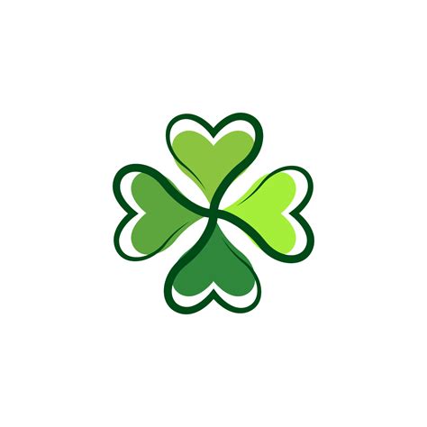 Green Clover Leaf Icon Template 12760207 Vector Art At Vecteezy