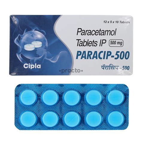 Paracetamol 500 Mg Tab At Rs 20strip Surat Id 2849325637362