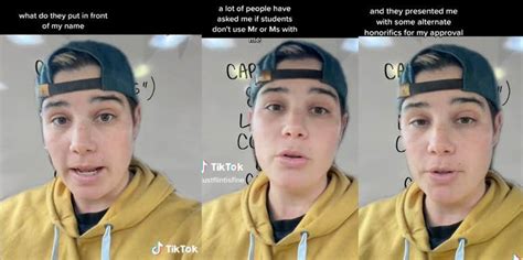Trans Non Binary High School Teacher Lets Students Decide What To Call