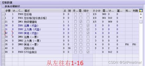 sap 采购定价过程字段解析 sap定价过程 csdn博客