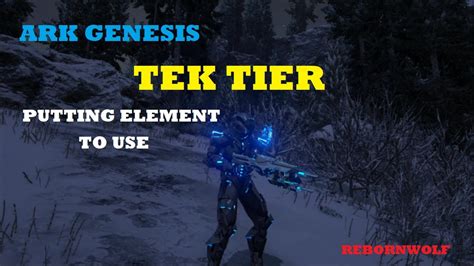 Ark Genesis Tek Tier Youtube
