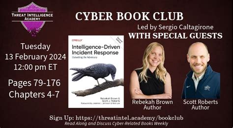 Threat Intelligence Academy On Linkedin Cybersecurity Infosec Bookclub Informationsecurity