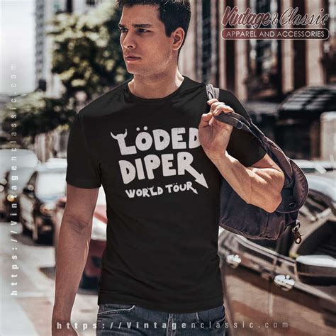 Loded Diper World Tour Shirt Merch Im Sorry Women Tour