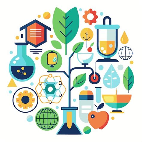 Science Technology Engineering And Math Icons Premium Ai Generated Vector