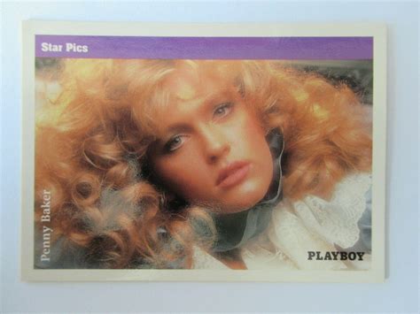 Penny Baker 1992 Playboy Playmate Signed Autographed Star Pics Card Jan