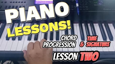 Piano Lesson 2 D A G A Chords And 44 Time Pianolesson Chordprogression Learnpiano