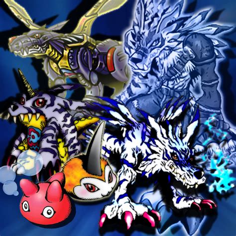 Gabumon Evolution By Xlady Mizu On Deviantart