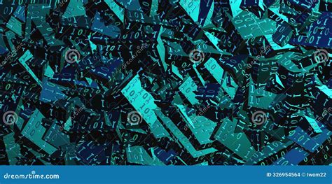Cyber Background With Numbers Zero And One Binary Codes Backdrop