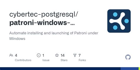 releases · cybertec postgresql patroni windows packaging · github