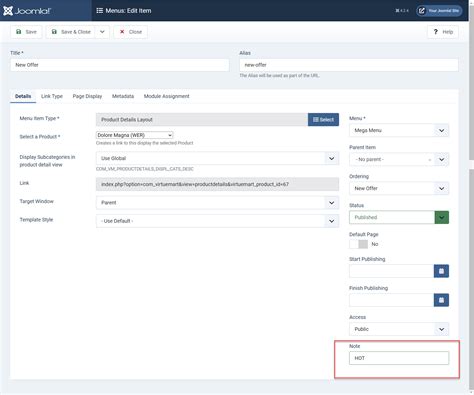 Impulsa Documentation Joomla 5 Virtuemart Templates
