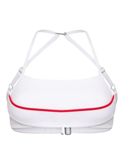 Nike X Jacquemus G Hook Sport Bra In White Modesens