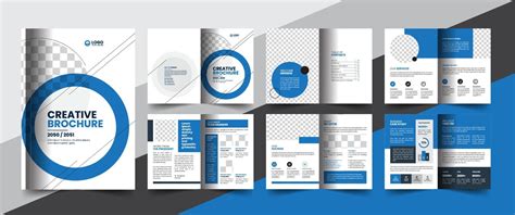 Corporate Company Profile Brochure Annual Report Booklet Business Proposal Layout Concept Design