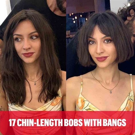 39 Remarkable Chin Length Bob With Bangs To Consider For Your Next Cut
